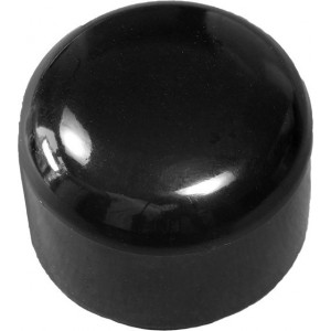 Embouts plastique PVC Diam int. 40-41 Ht. 23,5 mm - Noir